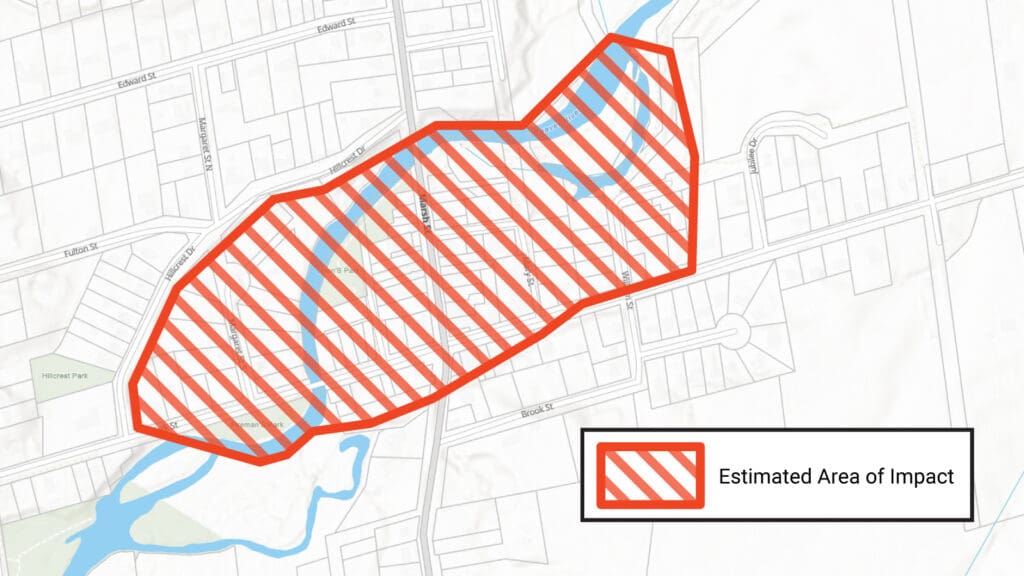 Flood Watch in Clarksburg Due to Frazil Ice | Georgian Bay News