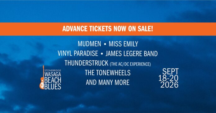STONEBRIDGE Wasaga Beach Blues Festival 2026: International Lineup, and ...