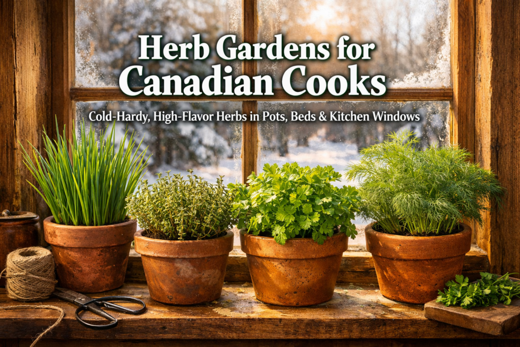 Herb Gardens for Canadian Cooks: Cold-Hardy, High-Flavor Herbs in Pots ...