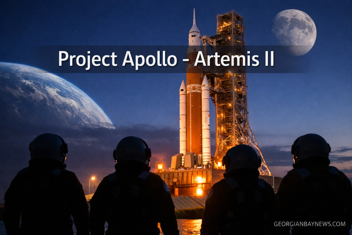 🚀 Project Apollo - Artemis II Launch Day | Georgian Bay News