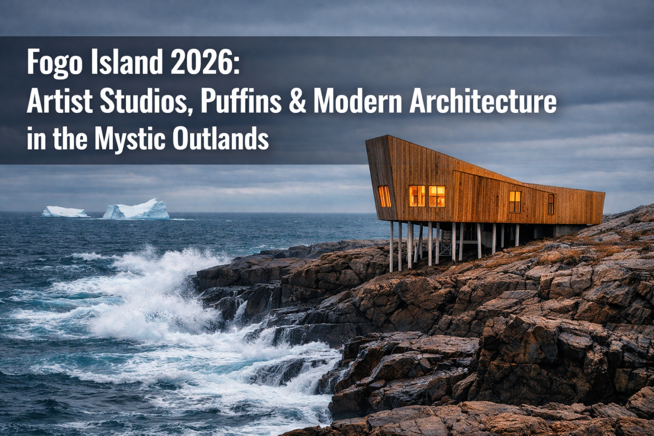 Fogo Island Newfoundland 2026: Artist Studios, Puffins and Modern ...
