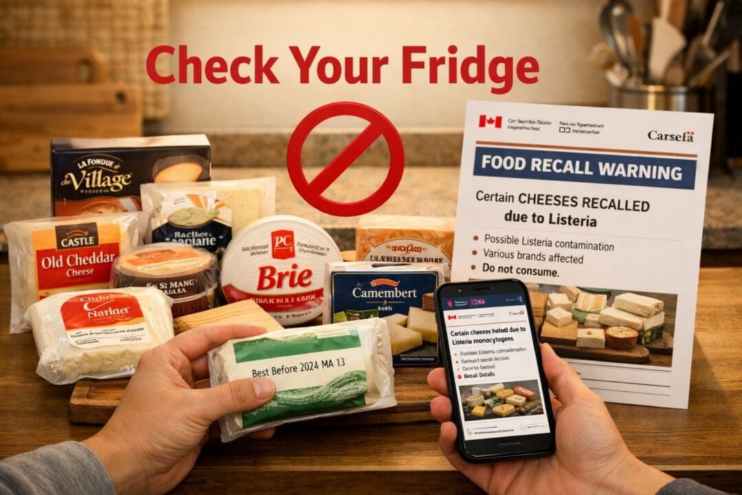 CFIA Listeria Cheese Recall: National Health Alert Hits Canadian Stores ...