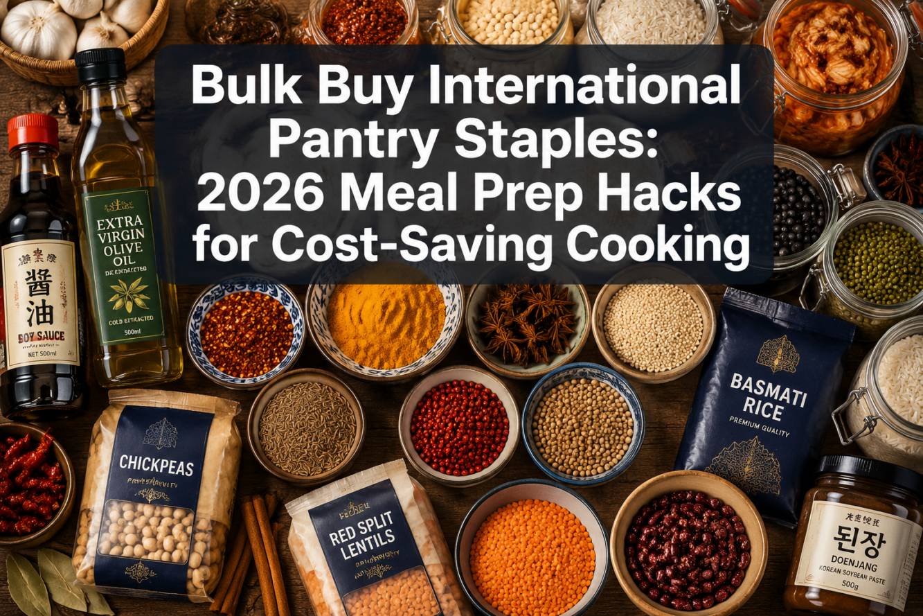 Bulk Buy International Pantry Staples: Healthy Meal Prep Hacks for Cost ...
